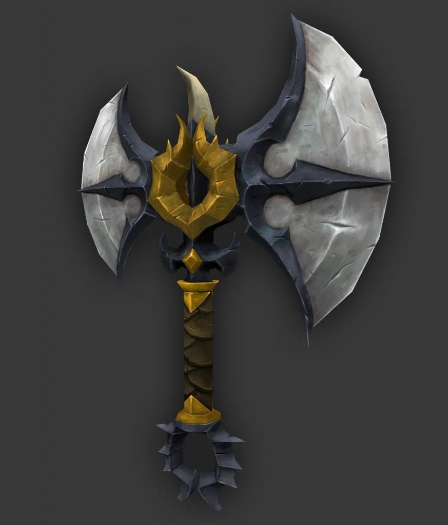 Handpainted Axe — polycount